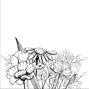 Simple Circle Frames 9 Inch Round Clip Art Border Digital | Etsy