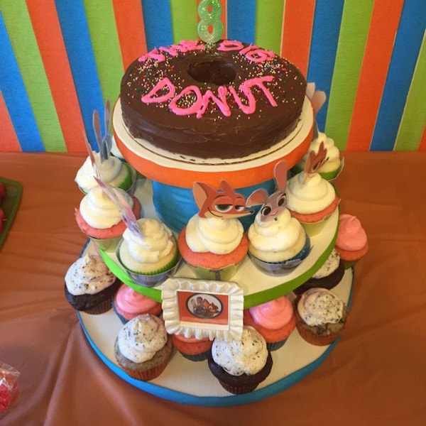 Zootopia (inspired) Cupcake Set - Etsy