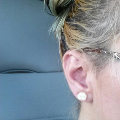 Human Tooth Stud Earrings - Etsy