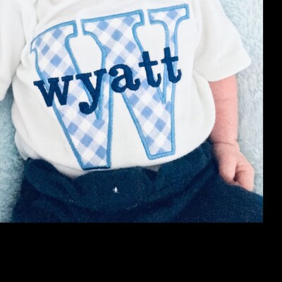 Baby Boy Clothes Monogrammed Baby Clothes Personalized Baby Beanie Hat ...