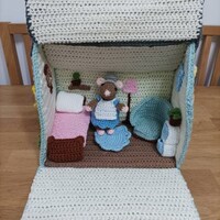 Grandma Mouse's House Crochet Pattern - Etsy Australia