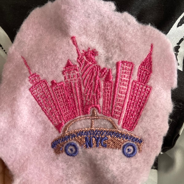 New York City Street Embroidery Design Instant Download - Etsy