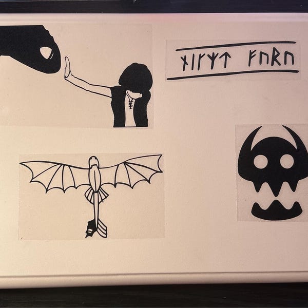 Inspired by How to Train Your Dragon Decal Stickers - HTTYD Laptop ...