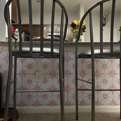 Hexagon Tokyo Tile Wall Stair Floor Self Adhesive Vinyl Stickers ...