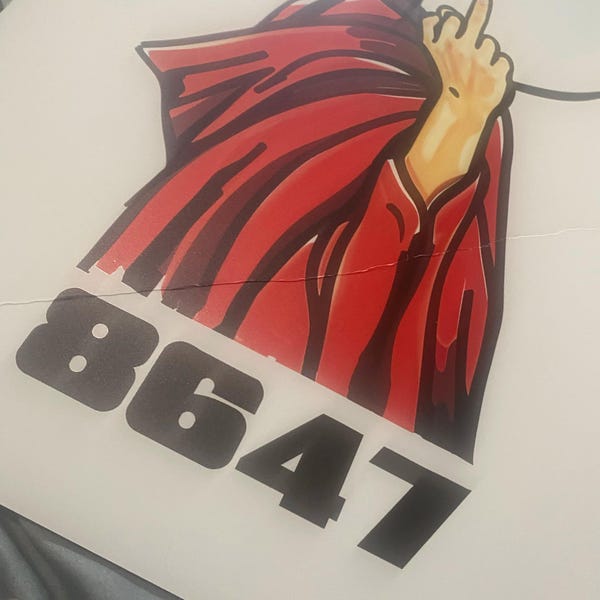 Handmaids 8647 Foam Board or DIY Poster, Protest Sign, Anti Trump ...