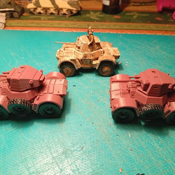 1/72 Scale Dutch Marmon-herrington CTLS-4TAY Light Tank, KNIL, United ...