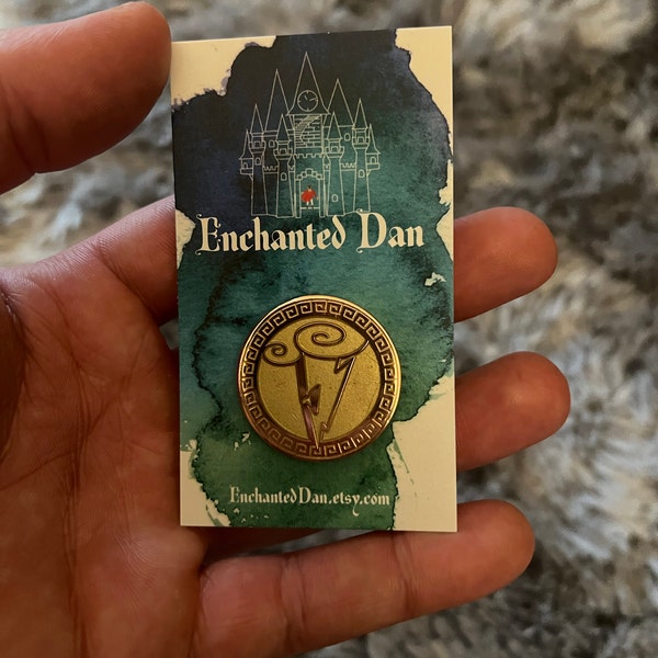 Symbol of the Gods Inspired Hard Enamel Pin - Etsy