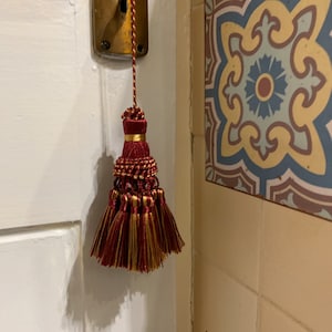 Decorative Key Tassels, Key Tassels, Vintage Style Tassels, Antique ...
