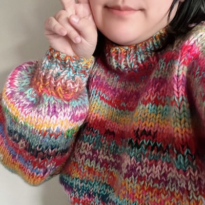 Hand Knitting Pattern the Atlas Jumper - Etsy