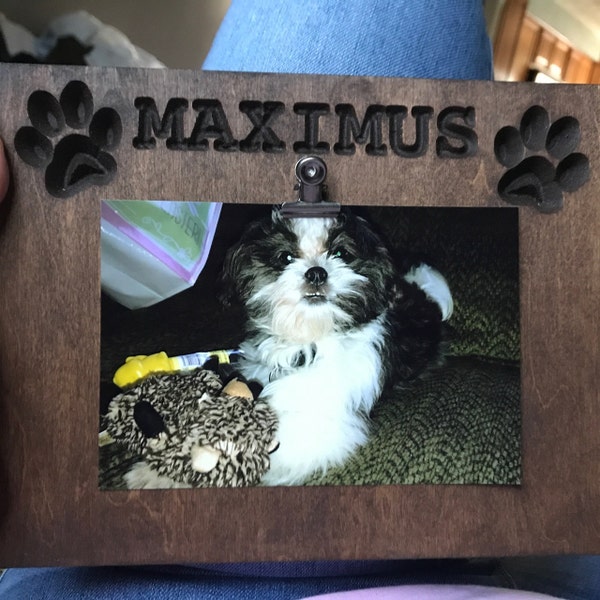 Personalized Dog Plaque, Dog Frame, Dog Gift, Gifts for Dog Owner ...
