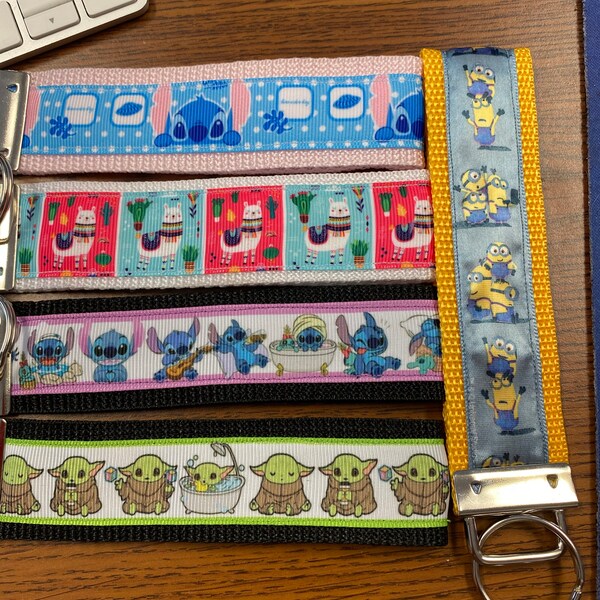 Lilo & Stitch Disney Key Fob - FE Gift, Wristlet, FE, Fish Extender ...