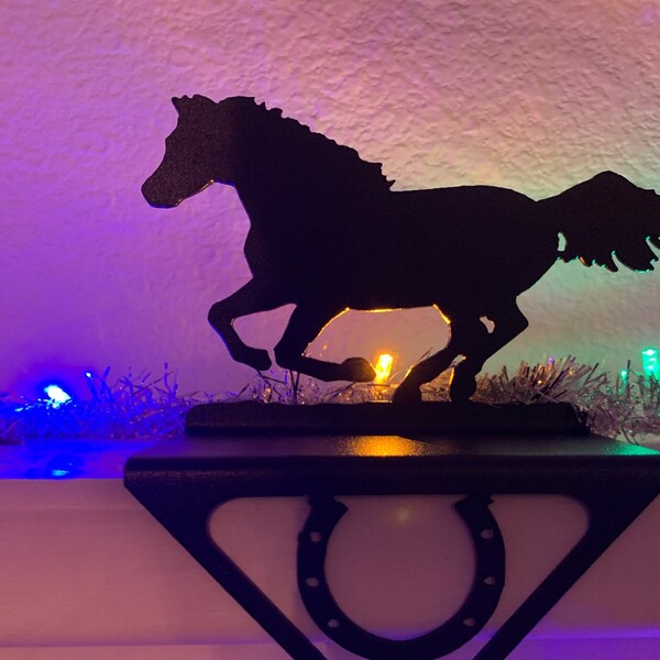 Running Horse Christmas Stocking Holder - Etsy