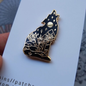 Desert Sunset Enamel Pin - Etsy