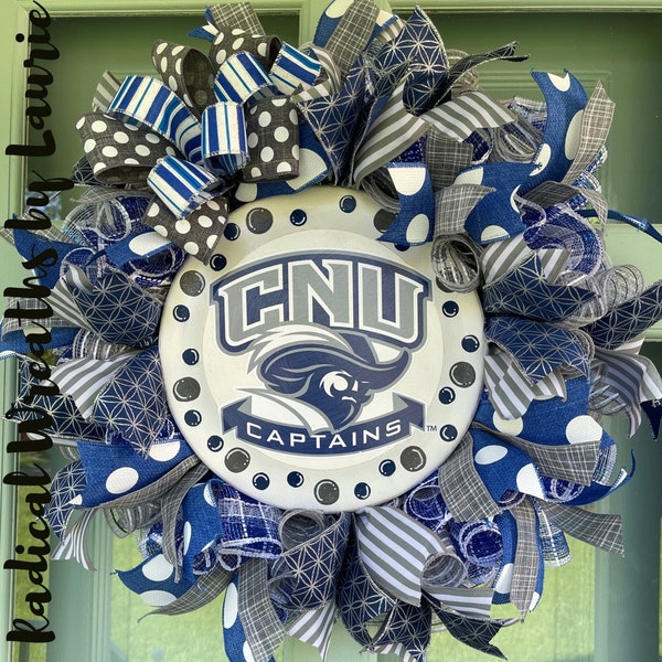 Christopher Newport University Captains CNU Vinyl Mascot Decal Sticker ...