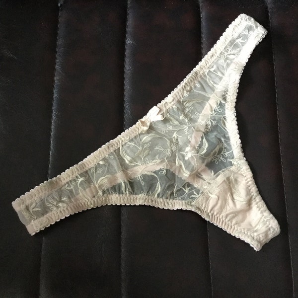 White Lace Lingerie Set White Lace Bralette Boudoir Lingerie White Lace High Waist Panties