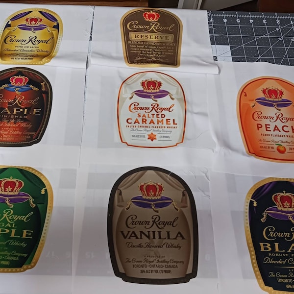 Crown Royal DIGITAL Files | Instant Download | Labels | Logos | Crown ...