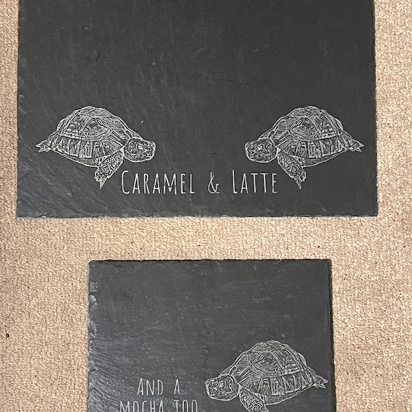 Honey Bee - Two Natural Slate Placemats (set of 2), Slate Table Mats ...