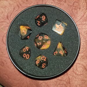 Berry Blast Dnd Dice Set for Dungeons and Dragons D20 TTRPG Polyhedral ...