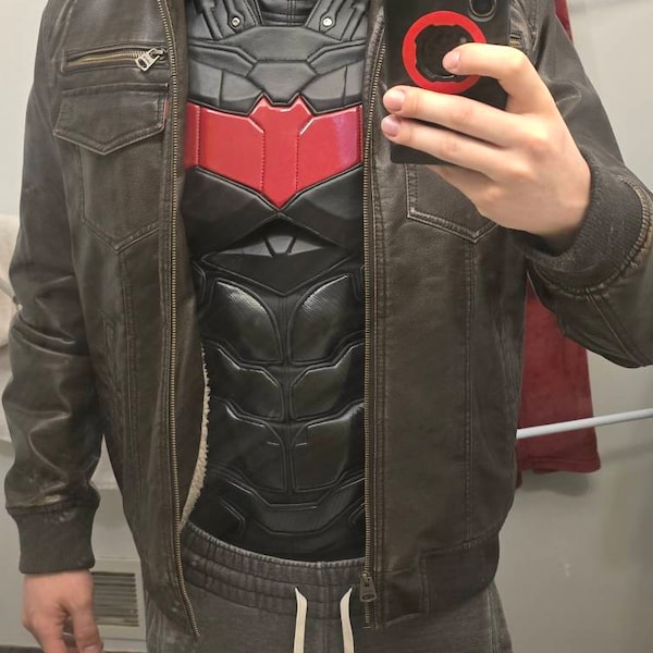 Red Hood Chest & Abs Armor - Etsy