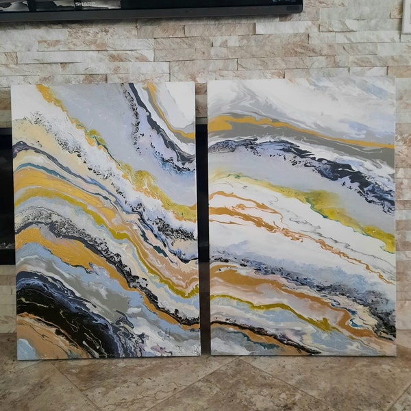 Custom Order Resin Wall Art, Custom Beautiful Geode Resin Wall Decor ...