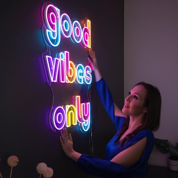 Custom Neon Sign | Neon Sign | Aesthetic Custom Neon Sign | Room Decor ...