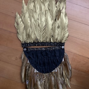 28 Colors Hip Length Straight Feather Skirt for Dancewear | Etsy