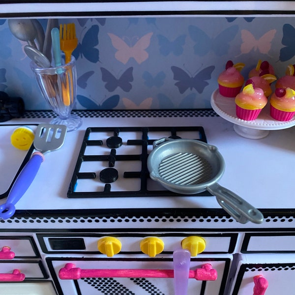 3D Printed Miniverse Kitchen Stove Top for MGA Make It Mini Kitchen - Etsy