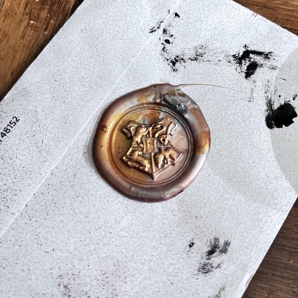 Garden of Eden Bees Wax Seal Stamp Embossed Copper Head Metal Stamp ...