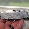 TITANIUM Backspacer for Chris Reeve Small Sebenza 21 + Small Sebenza 31 ...