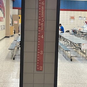 Family Name Growth Chart Ruler Engraved Family Name Ruler Wall Ruler ...