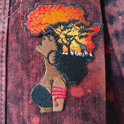 Blessed and Highly Favored Iron-on Patch Wear Your Gratitude, Size 3x1 ...