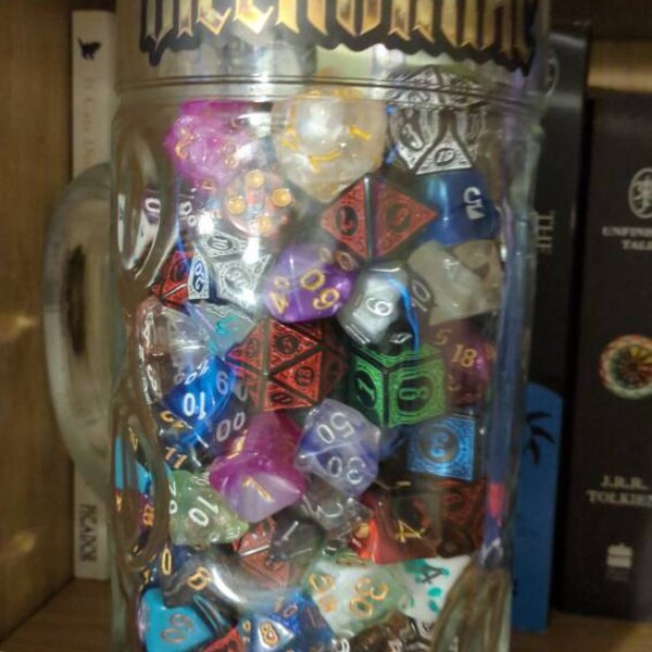 Mystery Bulk Random Dice Scoop | Mixed Dnd Polyhedral Scoop of Dice ...