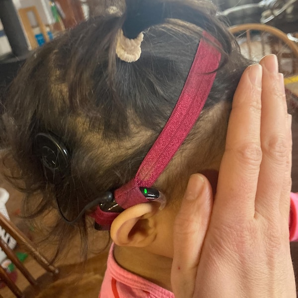 SOLID COLOR Bilateral Cochlear Implant Headbands - Etsy