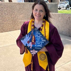 Farmer Grad Cap Topper, Personalized Graduation Decoration, College ...