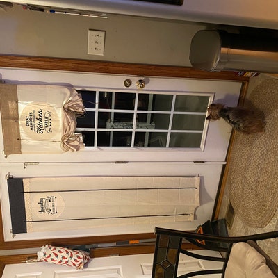 Black Ruffle Kitchen Modern Farmhouse Valance Natural Burlap - Etsy