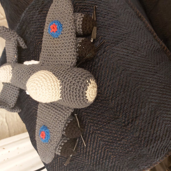 WW2 Spitfire Crochet Pattern PDF Only - Etsy