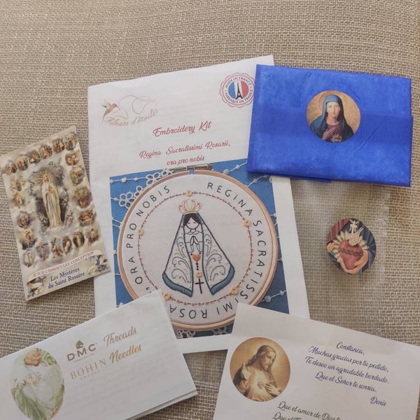 Embroidery Kit the Divine Mercy - Saint Faustina - Divine Mercy Sunday ...