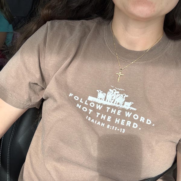 Religious Comfort Color Shirt Christian Western Shirt Faith Tshirt for ...