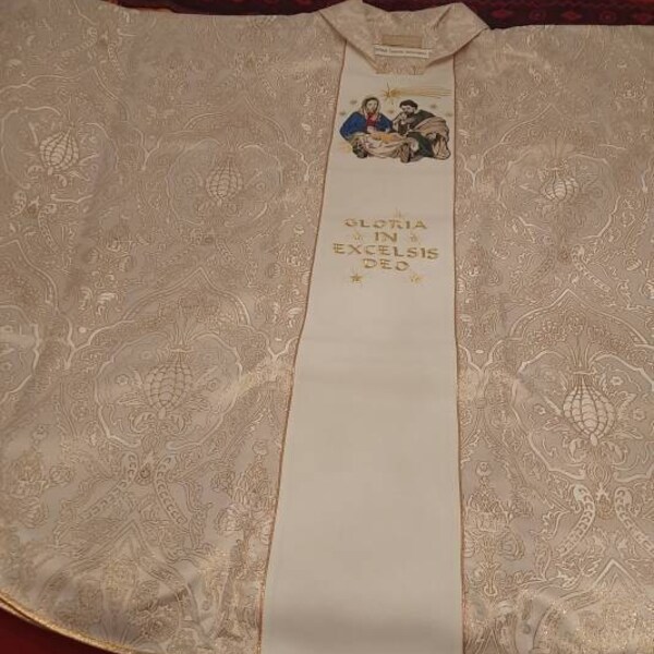 Priest Alb With the Pleads in the Front and Back ,white Alb, Albs for ...