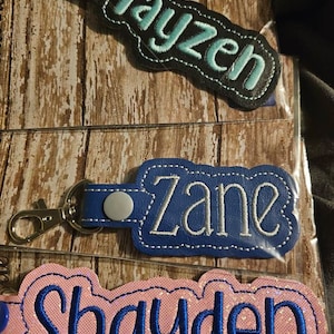 Personalized Name Tag, Personalized Name Keychain, Personalized Name ...