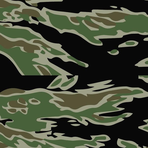 Vietnam Tiger Stripe Vector File - Download - Etsy