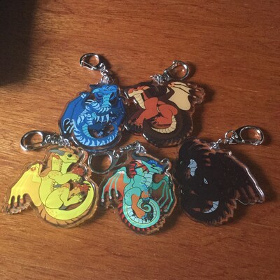 Wings of Fire: Dragonets of Destiny CHARMS - Etsy