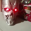 Terminator Endoskeleton Headphone Holder, Skull T-800 LED Bust, Headset ...