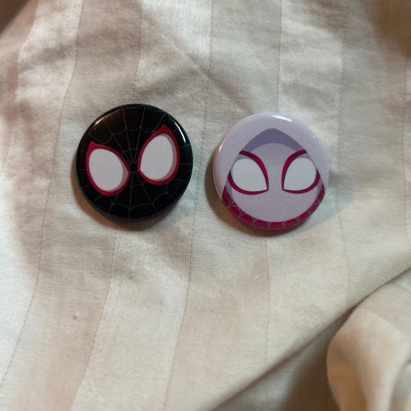 Mix and Match Badges - Spider-verse, Badge, Badges, Spider-man ...
