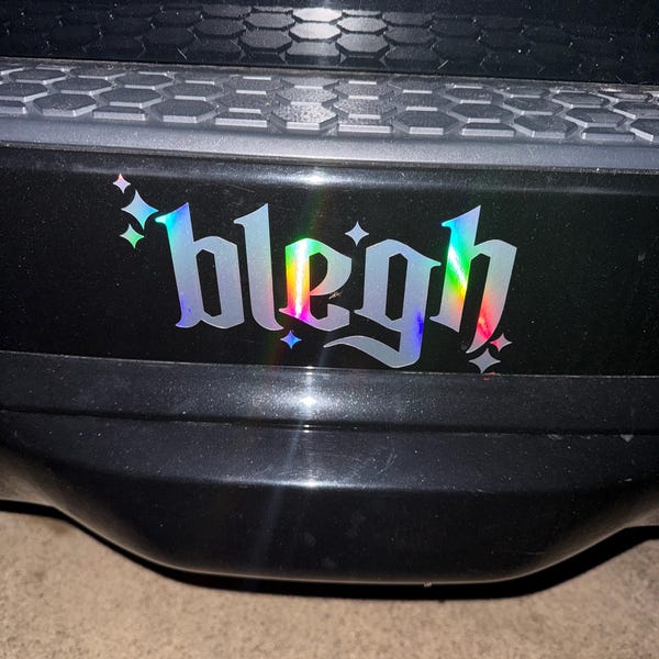 Bleghssed Blegh Metalcore Vinyl Decal Bumper Sticker for Cars, Trucks ...