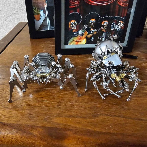 Steampunk Mechanical Clockwork Whales Steampunk Figurine Handmade ...