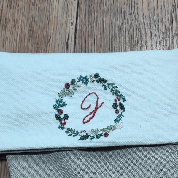 Embroidery Template Letter "l" Monogram With Instructions and Video ...