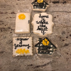 House Warming Sugar Cookies, House Warming Gift, Housewarming Gift ...