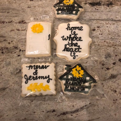 House Warming Sugar Cookies, House Warming Gift, Housewarming Gift ...
