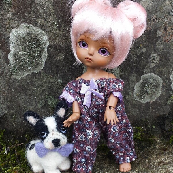 Fatiao - BJD Dollfie Lati Yellow Pukifee 5-6" Angel Doll Wig - Light ...